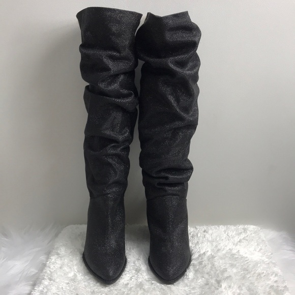 Stuart Weitzman | Shoes | Stuart Weitzman Smashing Metallic Boots ...